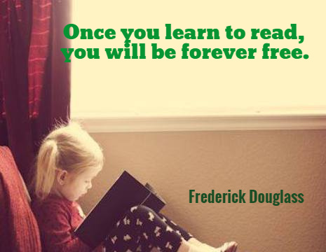 Frederick Douglass picture quote: Once you learn to read, you will be ...