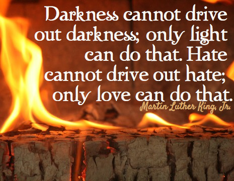 Martin Luther King, Jr. picture quote: Darkness cannot drive out ...