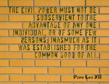 Pope Leo XII picture quote: The civil power must not be subservient to ...